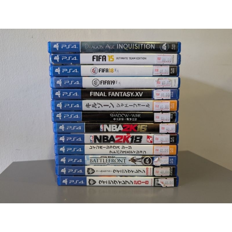 PS4 USED Game Various RM40 Titles (Pre-Owned) | Shopee Malaysia