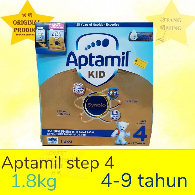 Aptamill Growing Up Formula Step 4 (1.8kg)New Packing(Exp 11/2025) | Shopee Malaysia
