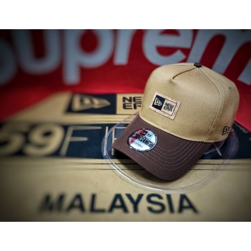 READY STOCK Topi Snapback Curve A Frame New Era NE Logo Patches ...