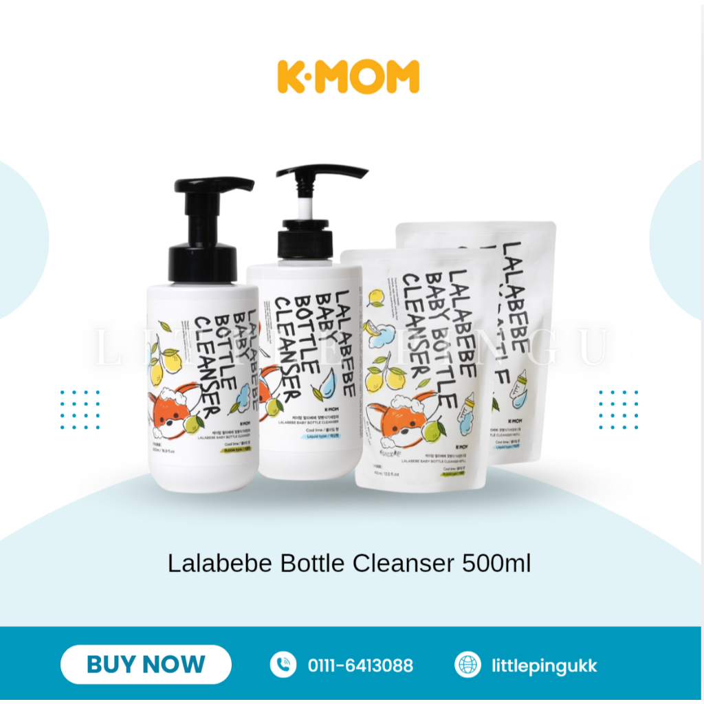 K-MOM Lalabebe Bottle Cleanser 500ml | Shopee Malaysia