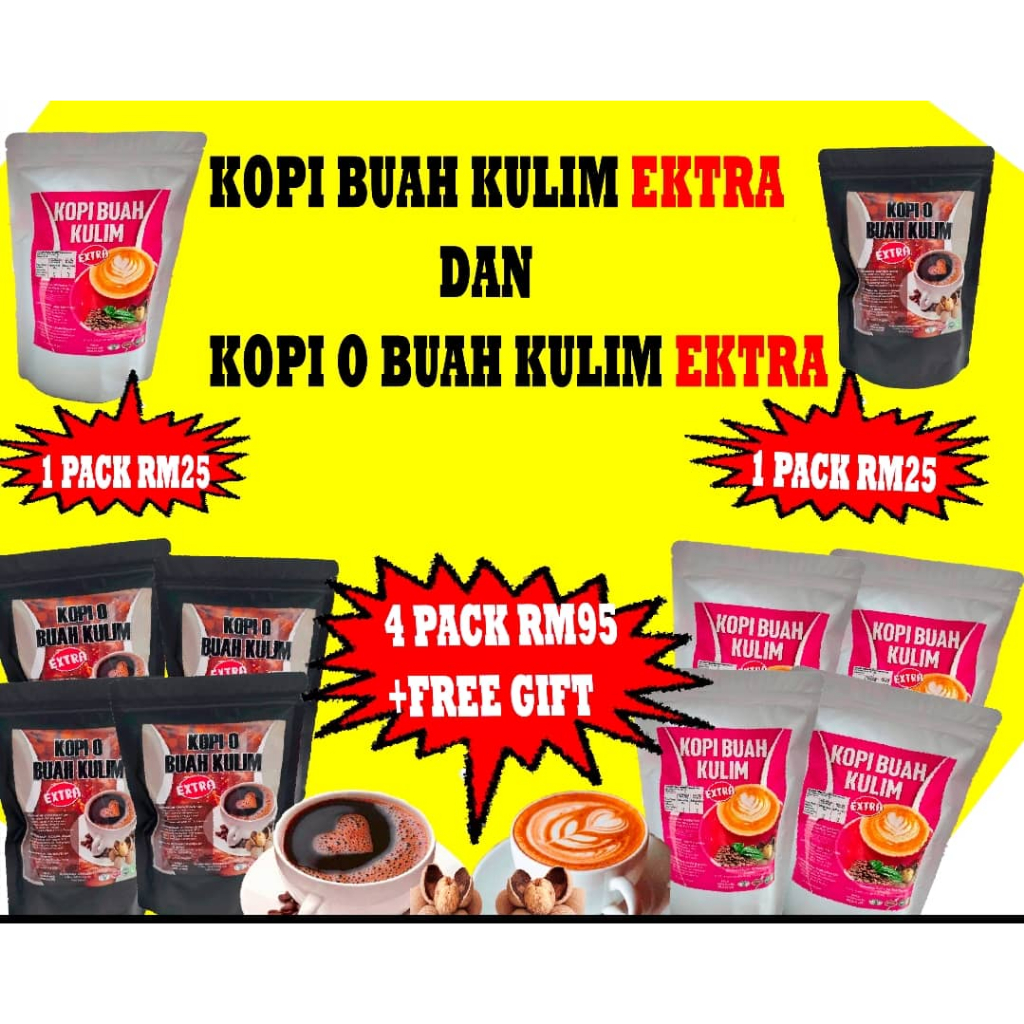 🔥VIRAL🔥KOPI O KULIM EKTRA DAN KOPI KULIM EKTRA 🔥TERLARIS🔥 | Shopee Malaysia