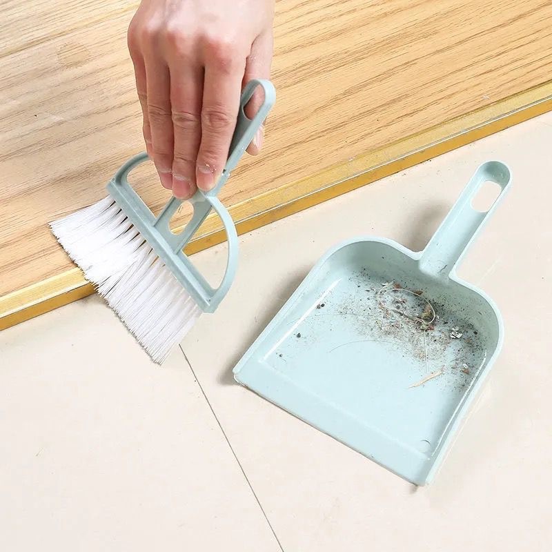 Sweep Cleaning Brush / Keyboard Brush / Small Broom Dustpan Set ...