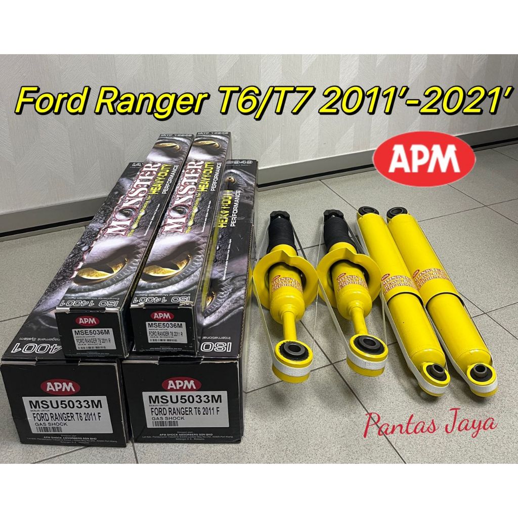 Apm Monster Ford Ranger T6/T7 2011'-2021' MAZDA BT50 2013'-2021' Heavy ...
