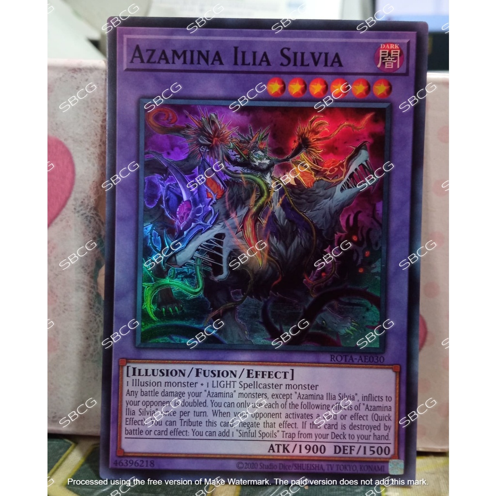 Rage of the Abyss ROTA- AE030 "Azamina Ilia Silvia" | Shopee Malaysia