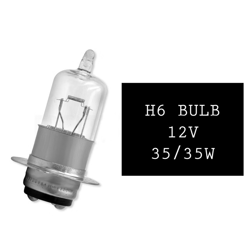 T19 H6 CLEAR 12V 35/35W HEAD LAMP BULB For LC135 EX5 DREAM KRISS2 ...