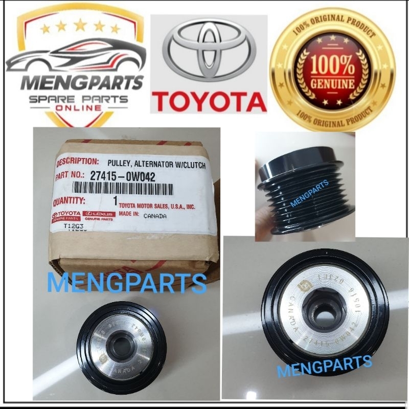 ORIGINAL TOYOTA ALPHARD & VELLFIRE 2.4 ANH20 ESTIMA ACR50 RAV4 ACA31 ...
