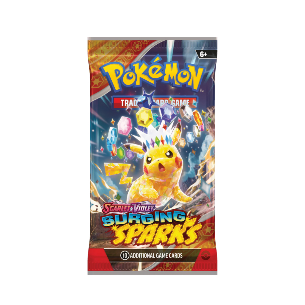 (Live Rip)Pokemon TCG Booster Pack Surging Sparks 100% Original Pokemon ...