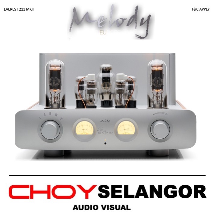 Melody Hifi Everest 211 MKII Class A Integrated Tube Amplifier | Shopee ...
