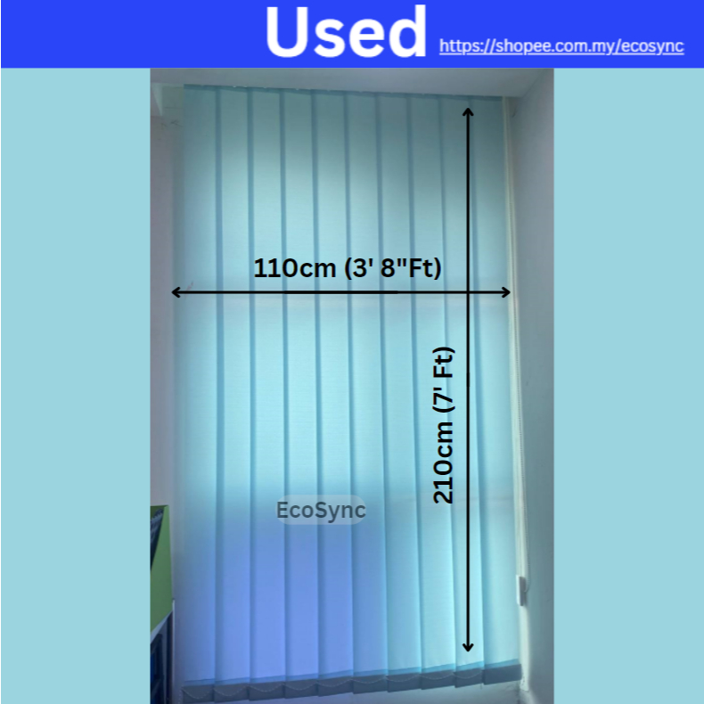 Office Vertical Curtain Vertical Venetian Blind Sunshade Curtain Half ...