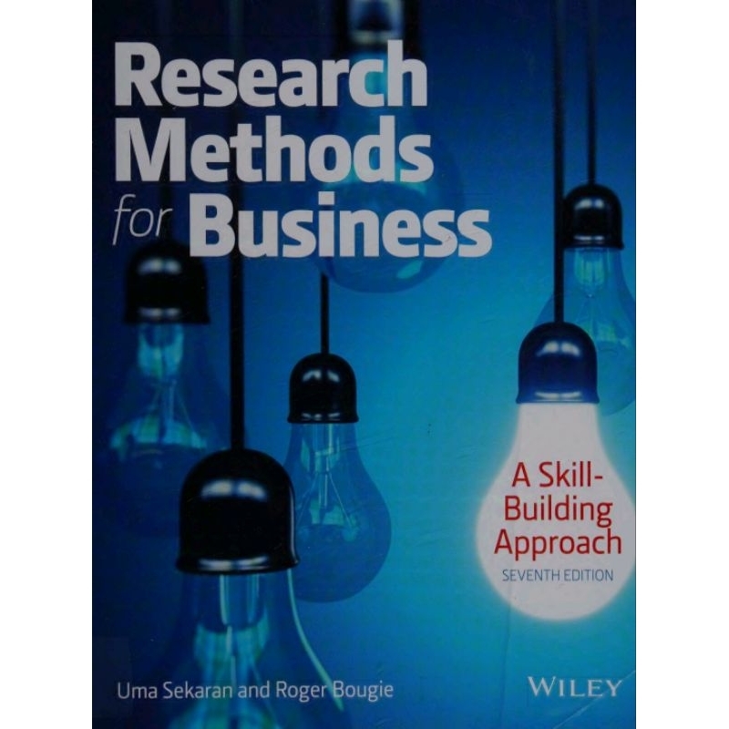 Research Methods For Business A Skill Building Approach 7th Edition | Shopee Malaysia