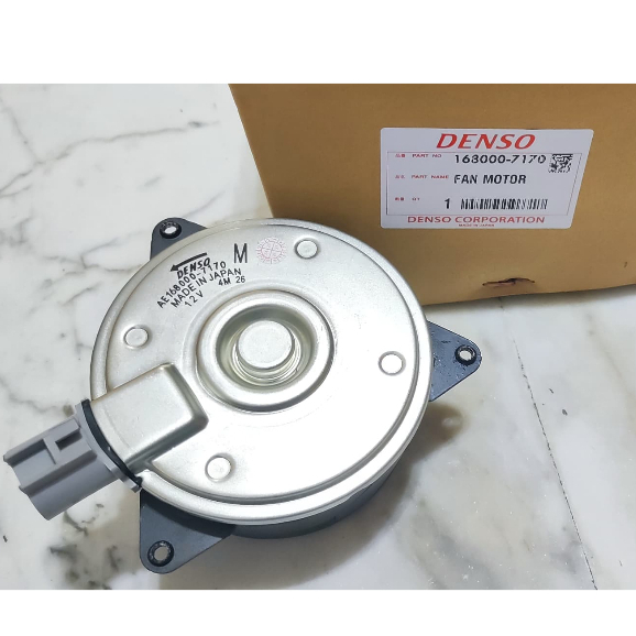ORIGINAL PERODUA ALZA, BEZZA, AXIA MYVI 2018 DENSO RADAITOR AIRCOND FAN ...