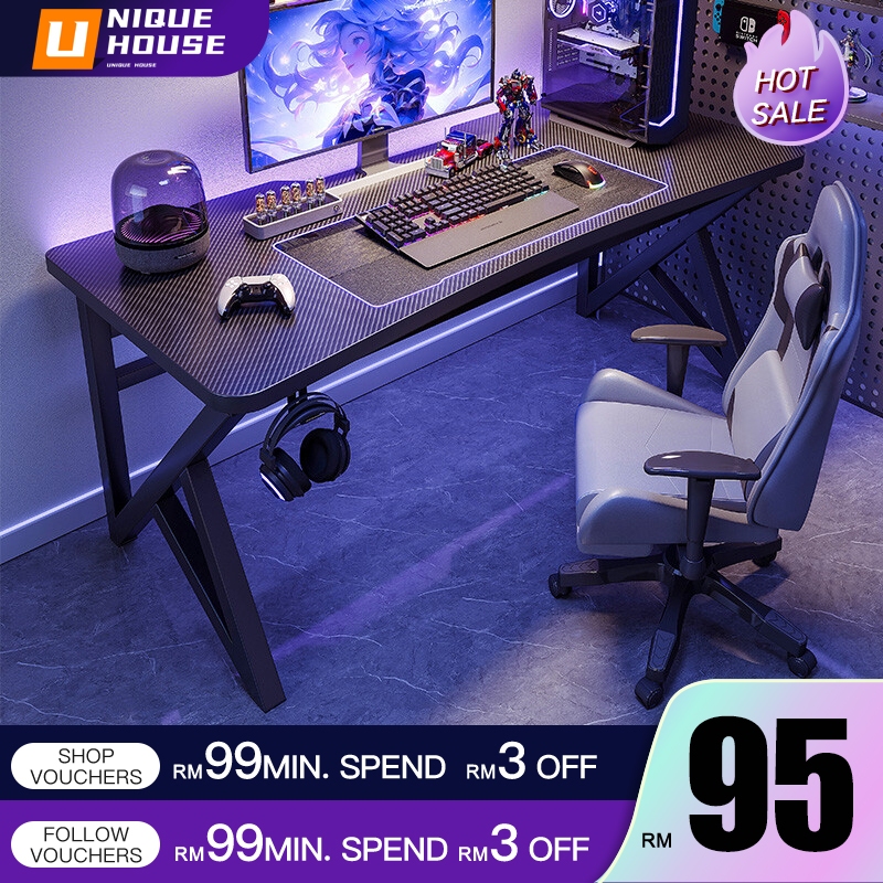 Gaming Table Computer/PC/Study Table Meja Belajar Meja Komputer Laptop ...