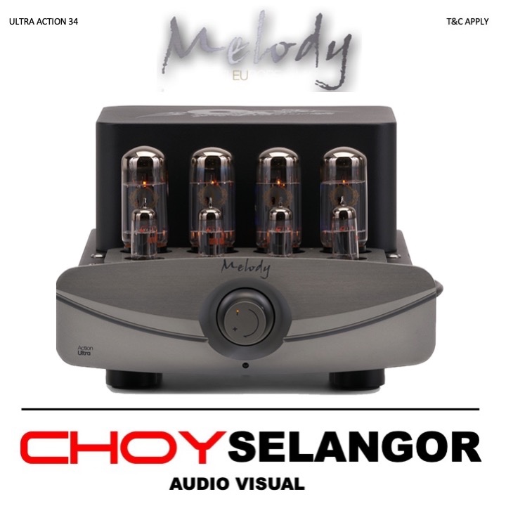 Melody Hifi Ultra Action 34 Class A Tube Integrated Amplifier | Shopee ...