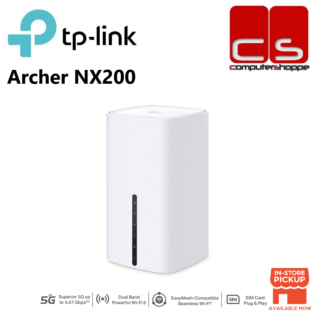 TP-Link Archer NX200 5G AX1800 Wireless Dual-Band Gigabit Router ...