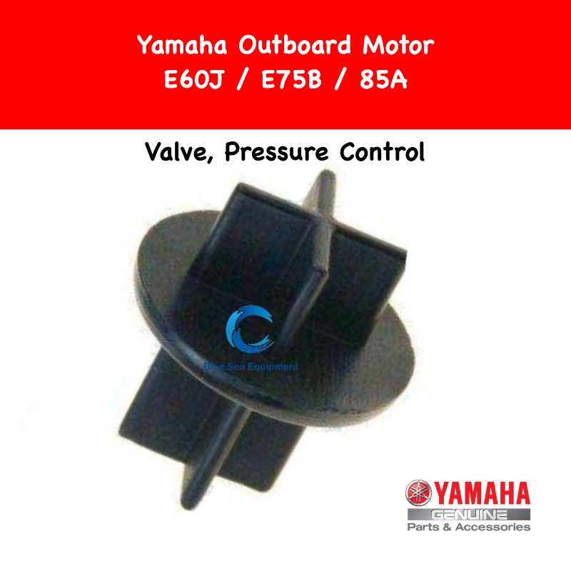 Original Pressure Control Valve E60J / E75B / 85HP (2-Stroke) Yamaha ...