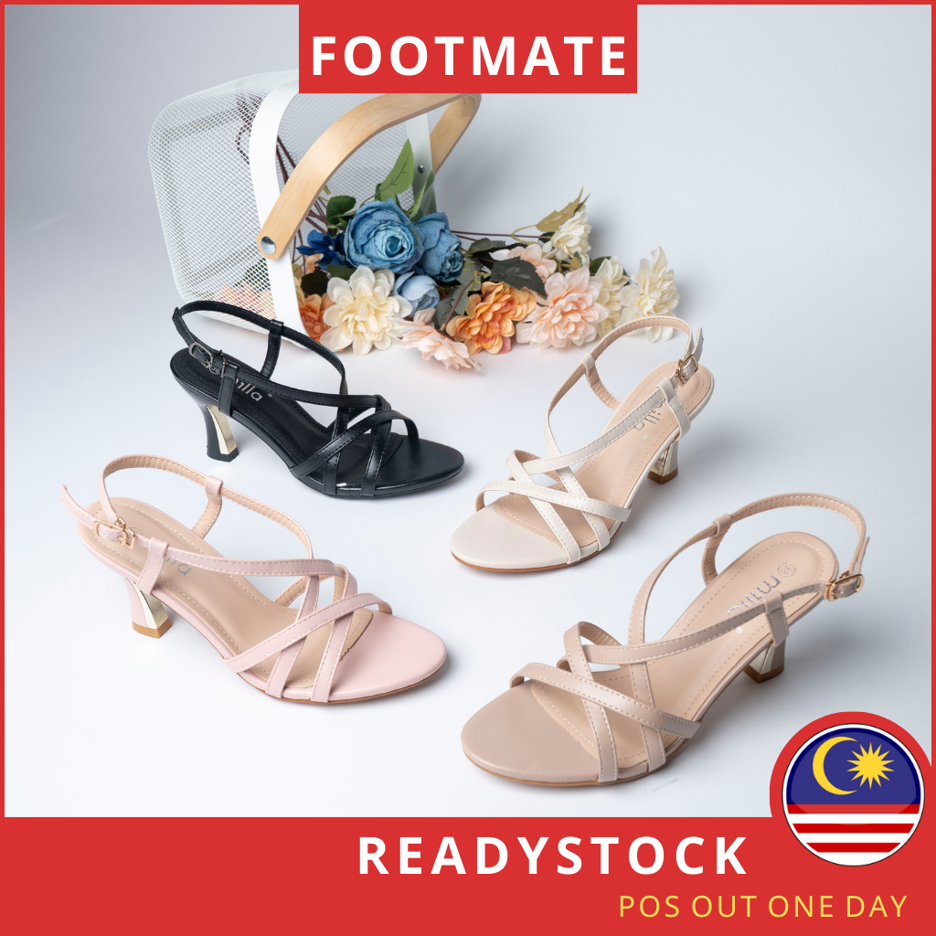 Footmate Women Heels Women High Heels Kasut Tinggi Perempuan Kasut ...