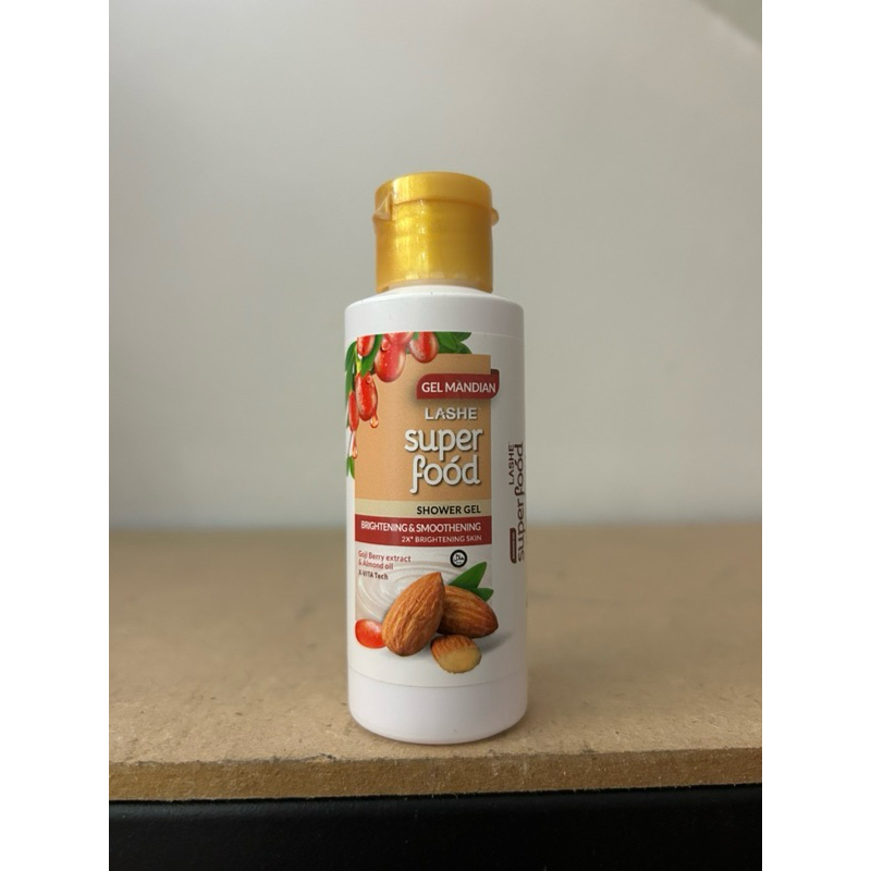 LASHE Super Food Shower Gel Bright & Smooth 60g | Shopee Malaysia