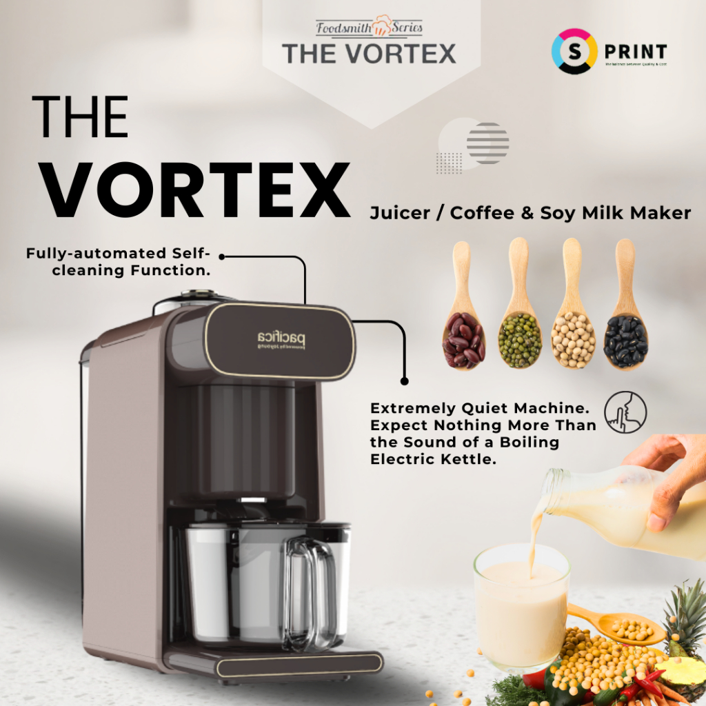 Pacifica | The Vortex Multifunction Soy Milk Maker/ Juicer | Shopee ...