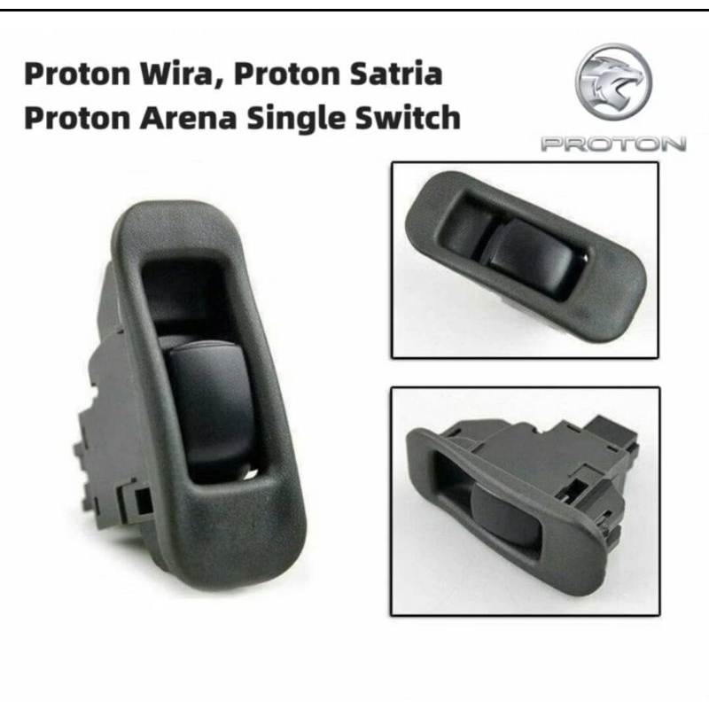 ORIGINAL GENUINE Proton Wira Power Window Sub Switch Single Switch and ...