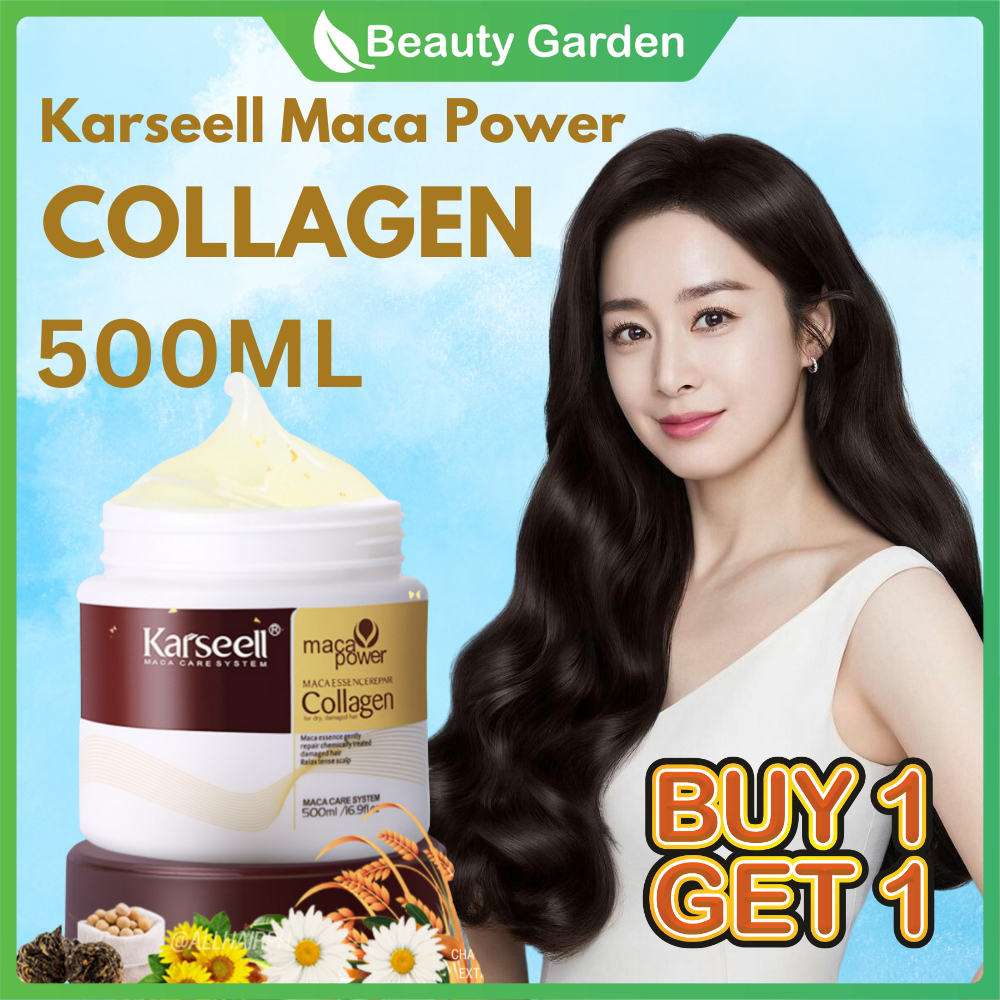 READY - 500 ml [Original] Karseell Collagen Hair Repair Mask Treatment ...