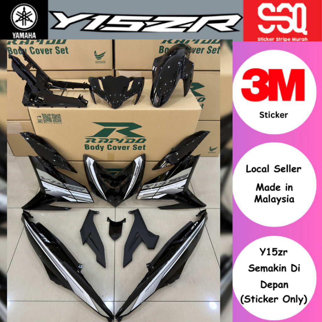 High Quality AAA Premium Sticker Stripe Yamaha y15 y15zr LC150 Coverset ...