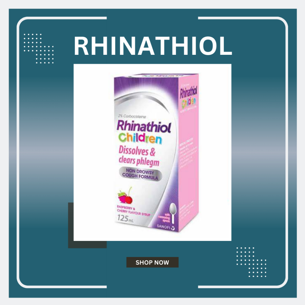 [BATUK] RHINATHIOL CHILDREN 125ML | BATUK / CAIR KAHAK | DISSOLVES AND ...
