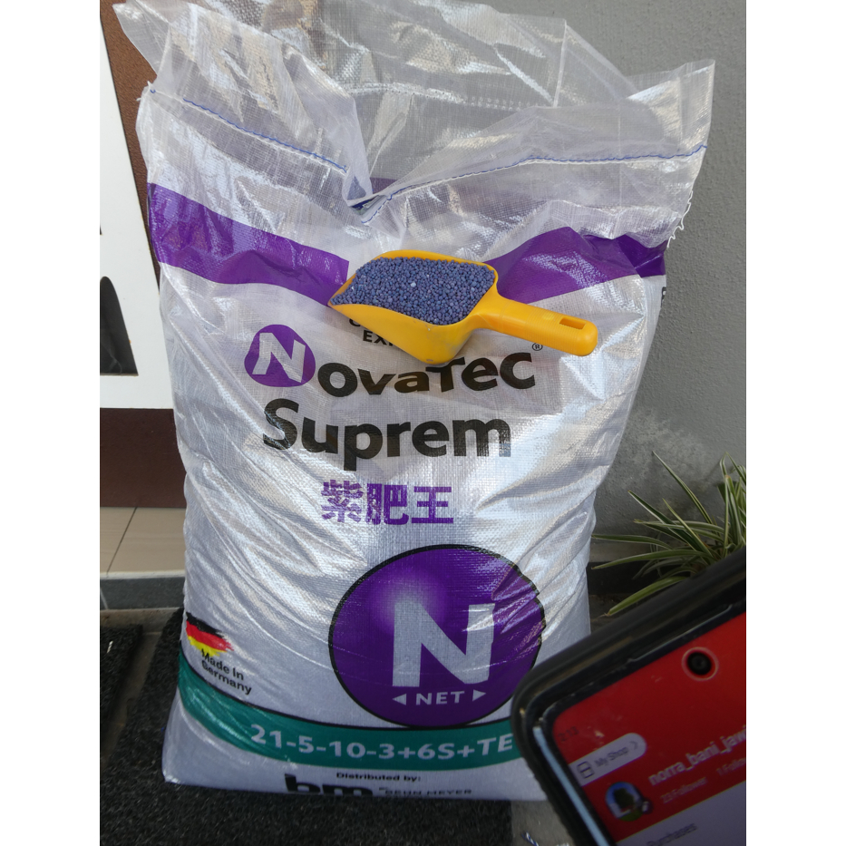 2KG BAJA IMPORT NovaTec Suprem 21-5-10 +3Mg0+S6+TE Baja Subur Penggalak ...