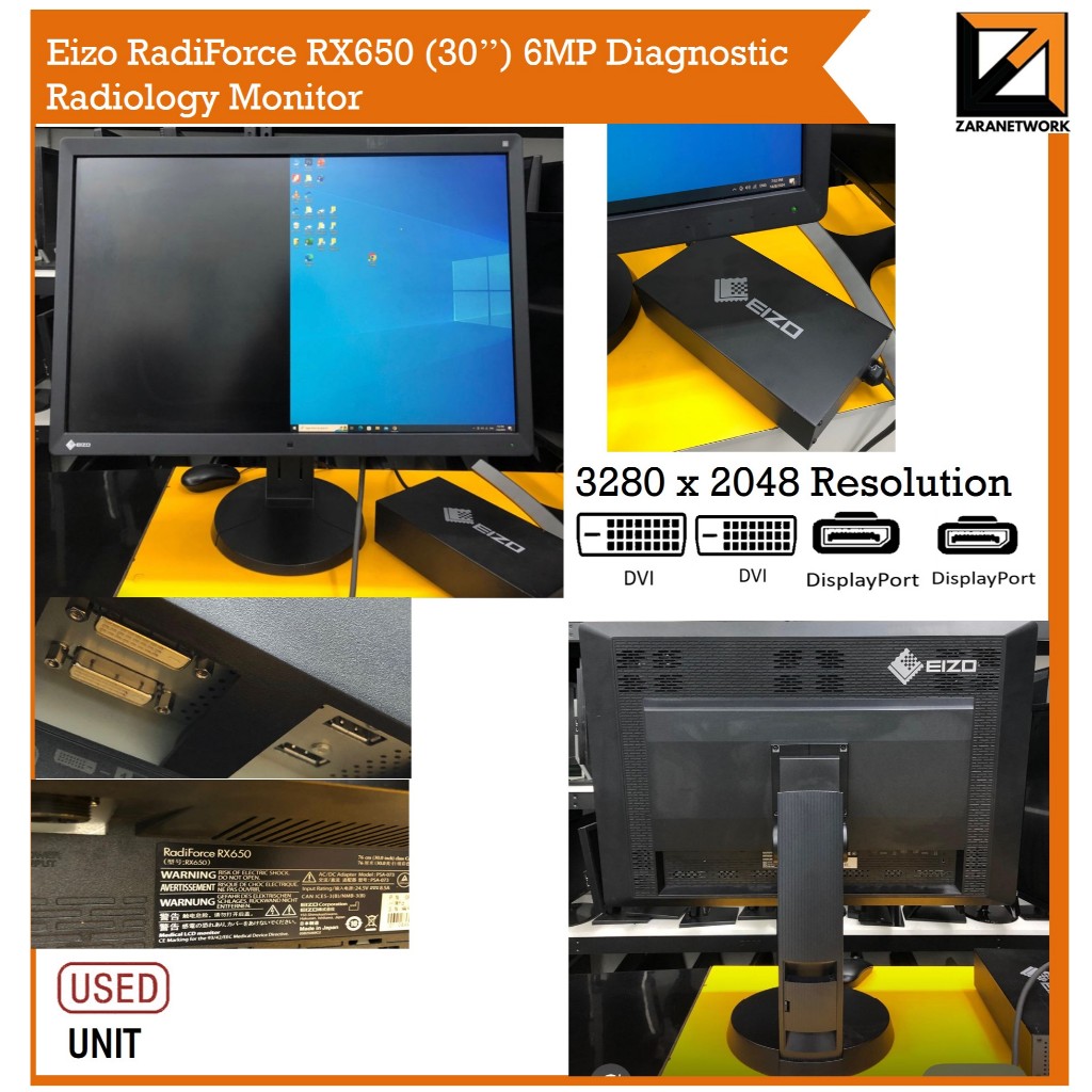 EIZO LCD /LED / TFT EIZO RADIFORCE RX650 (30'') 6MP Diagnostic ...