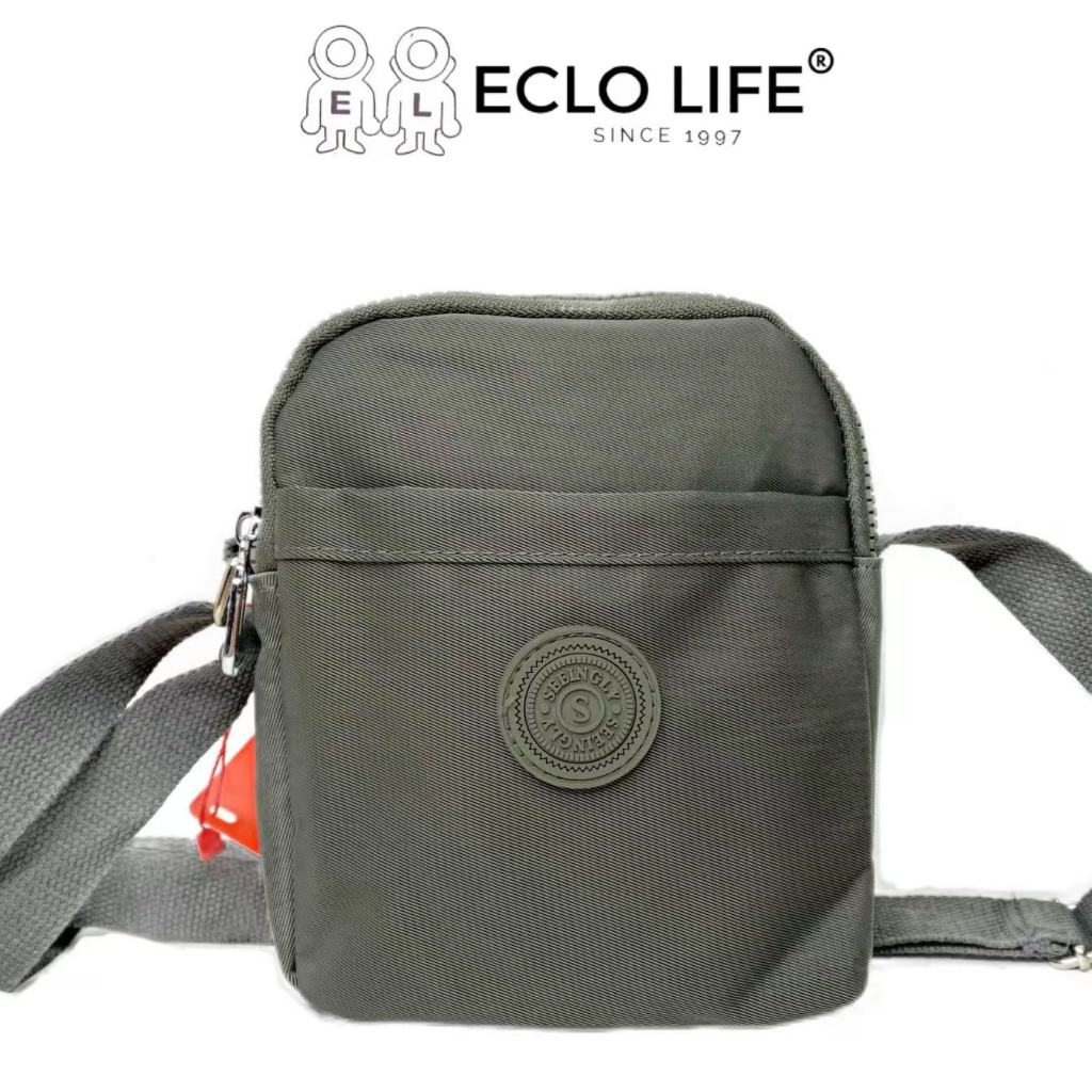 ECLO LIFE Crinkled Nylon Convertible Sling Bag Crossbody Bag 19002 ...