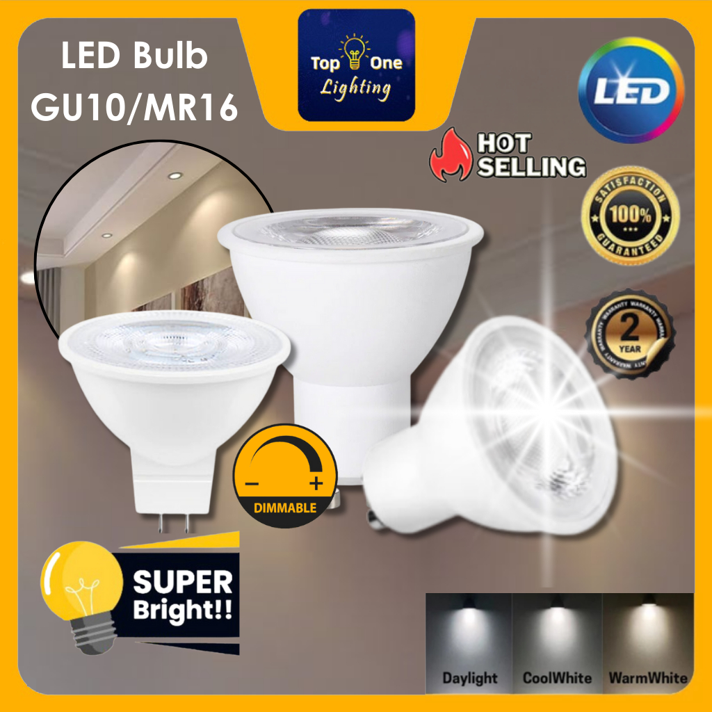 [2 YEARS WARRANTY] MR16 LED Bulb / GU10 Led Bulb 7W 8.5W 9W 10W Spot ...
