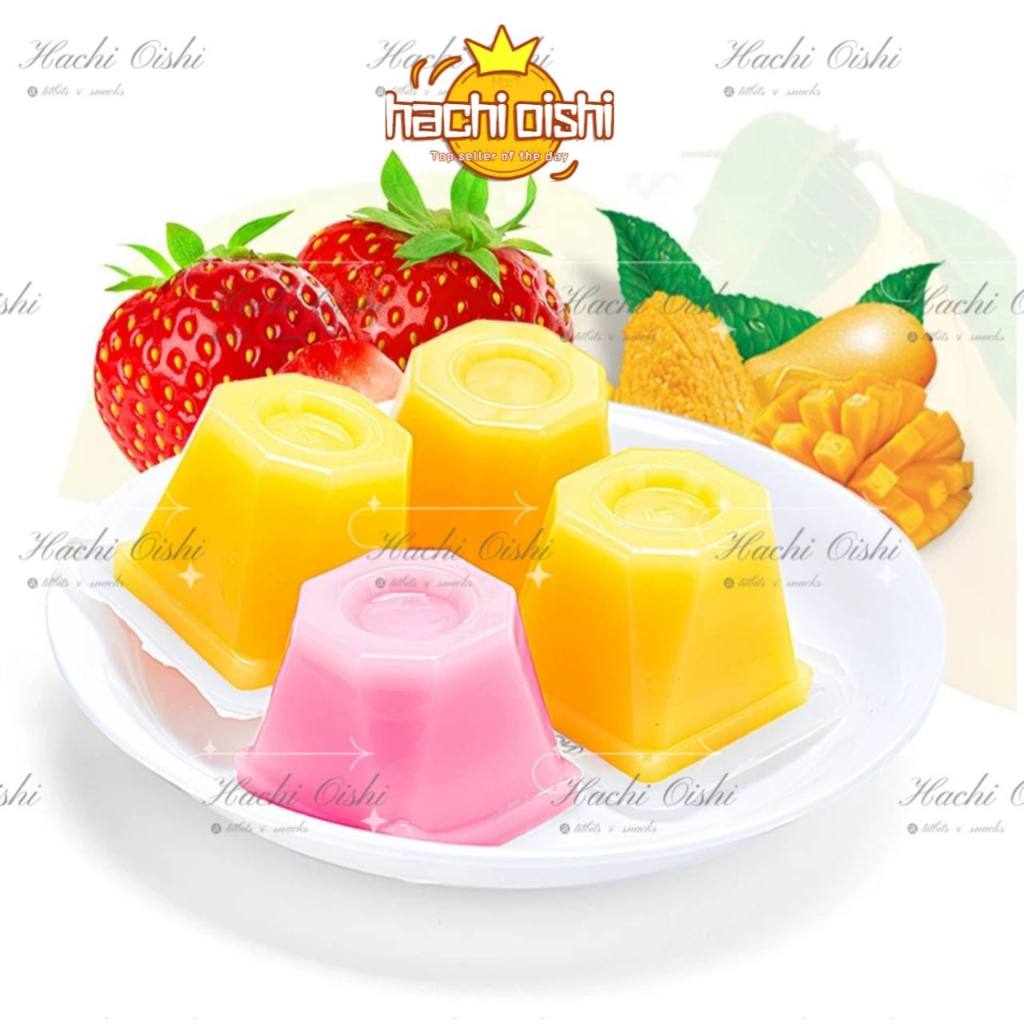 COCON YOGO Pudding Mixed Flavour 35gx6pcs (Mango / strawberry/ orange ...