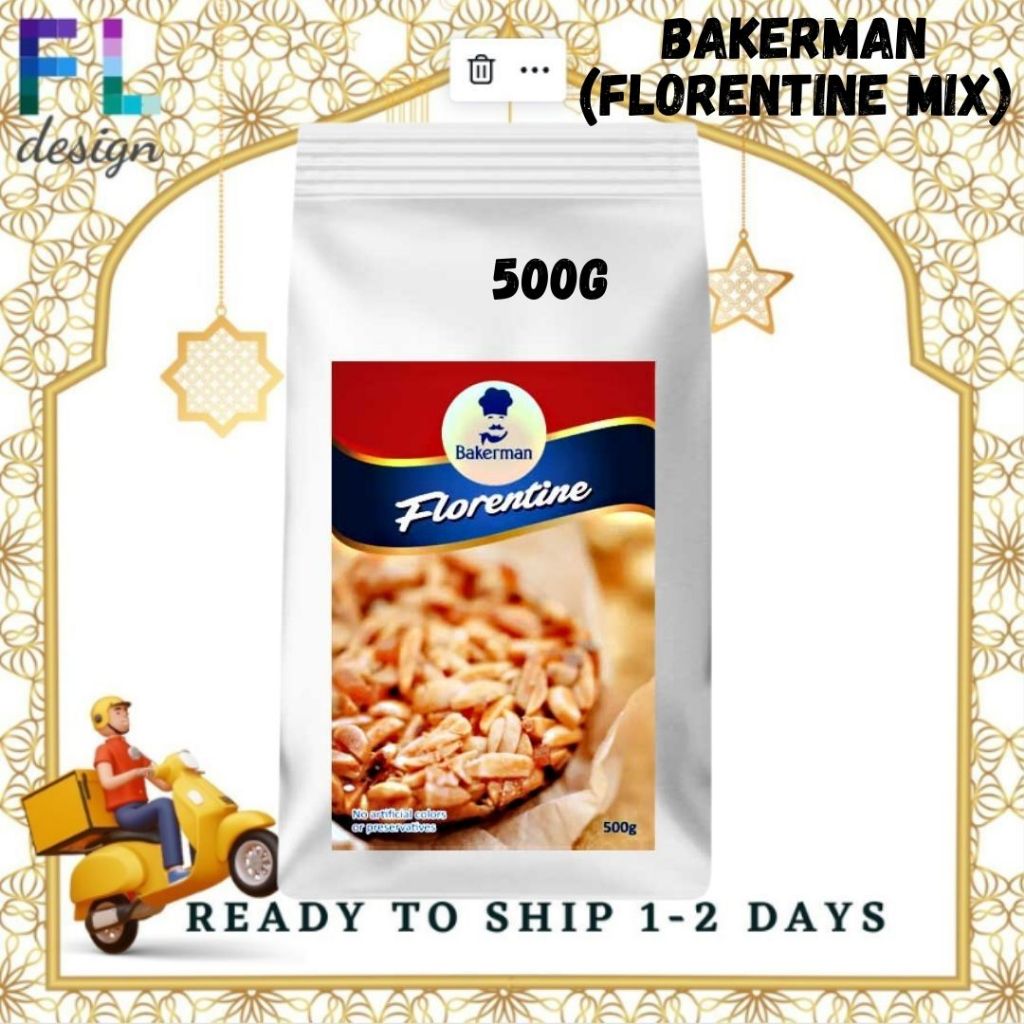 BAKERMAN 500G (FLORENTINE MIX) | Shopee Malaysia