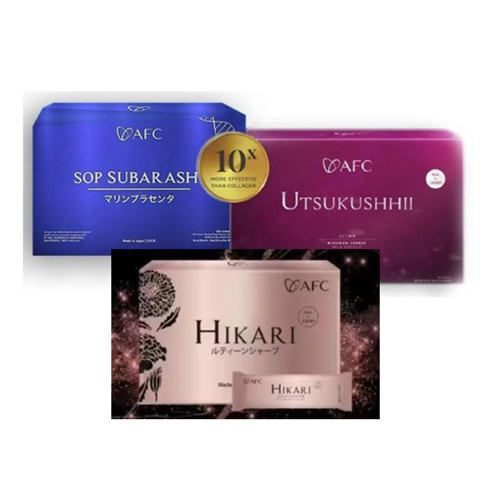 ***READY STOCK*** AFC SOP SUBARASHI / UTSUKUSHHII GOLD / HIKARI(1 Box ...