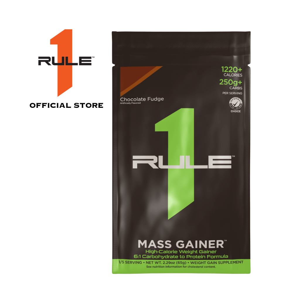 RULE 1 Mass Gainer Sample Packet (1/5 Serving) (65g) | Shopee Malaysia