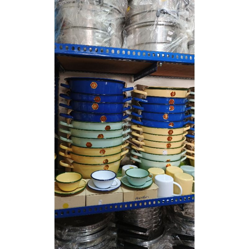 PERIUK AYANG KLASIK @ PERIUK ENAMEL SAIZ 16-26CM/LOOSE ITEM & SET 3 PCS ...