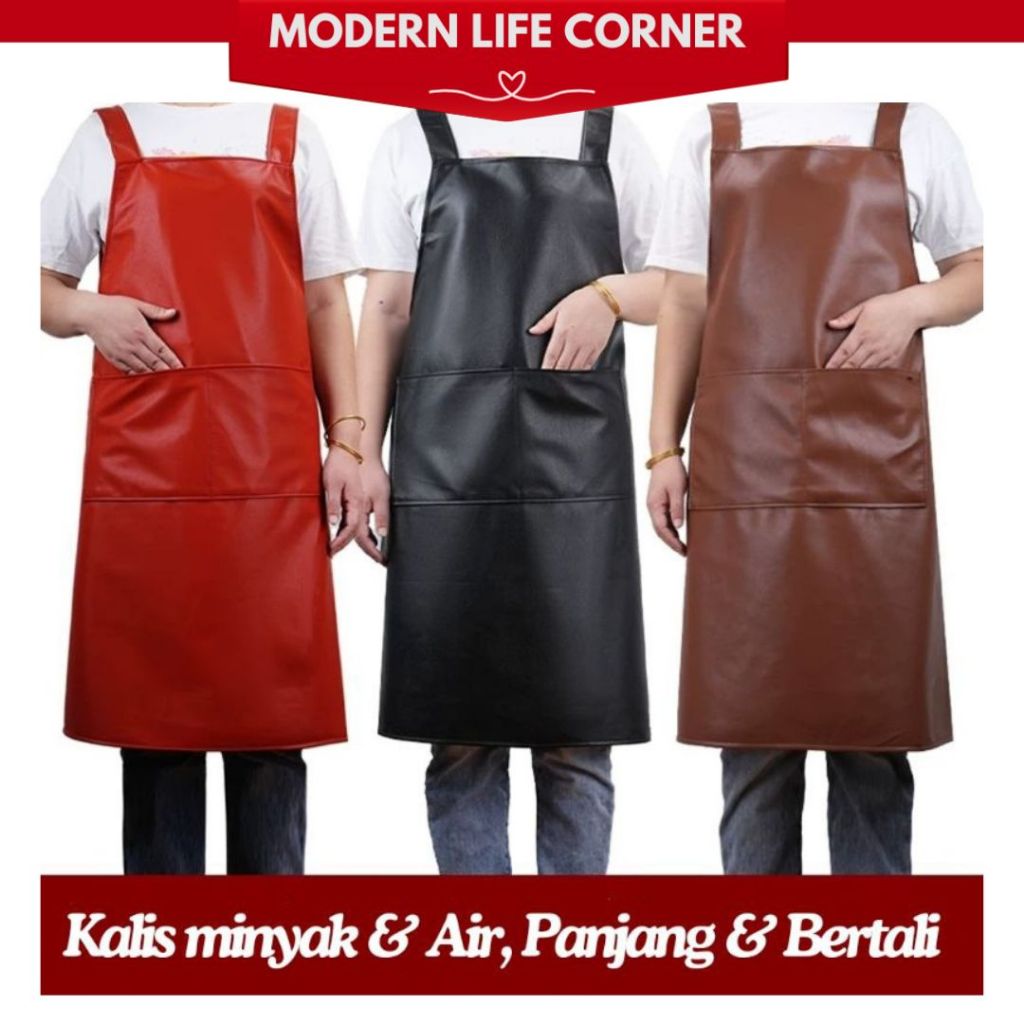 Apron Kerja Kalis Air# Waterproof Multi FunctionApron#Ready Stock# ...
