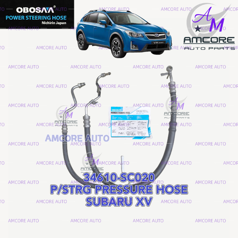 SUBARU XV Power Steering Pressure Hose (OBOSAA)(NICHIRIN JAPAN HOSE ...