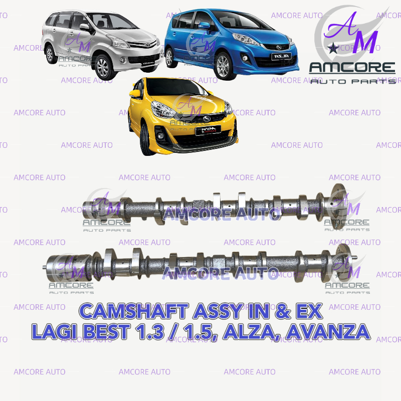 PERODUA MYVI LAGI BEST / ICON / ALZA / AVANZA - CAMSHAFT ASSY / CAM ...