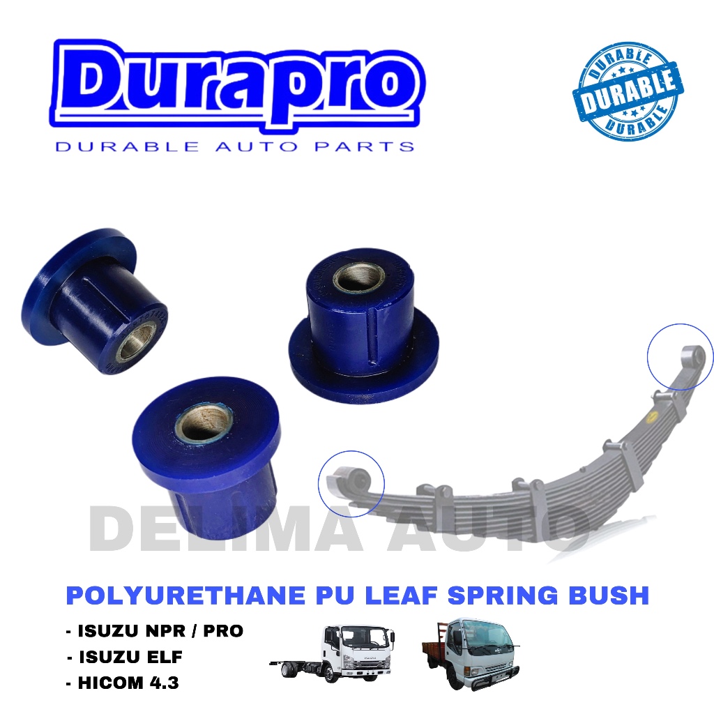 Durapro POLYURETHNE PU Spring Bush Lorry ISUZU NPR,Isuzu ELF HICOM 4.3 ...