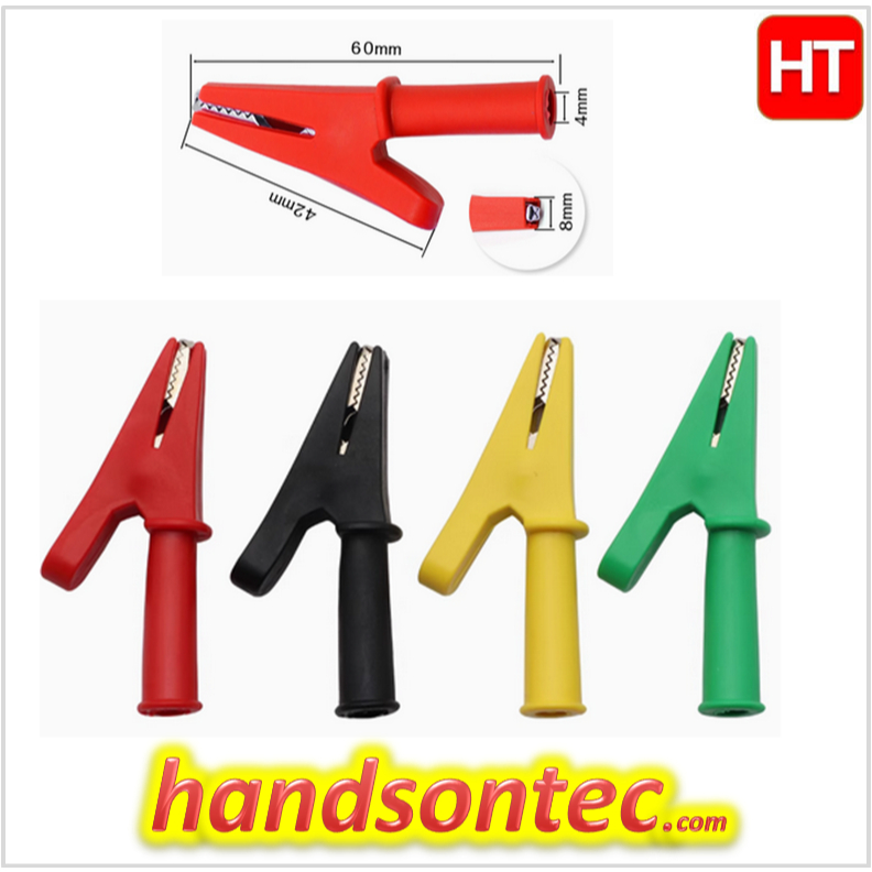 56mm 30A High Current Crocodile Clips with PVC Cover | Shopee Malaysia