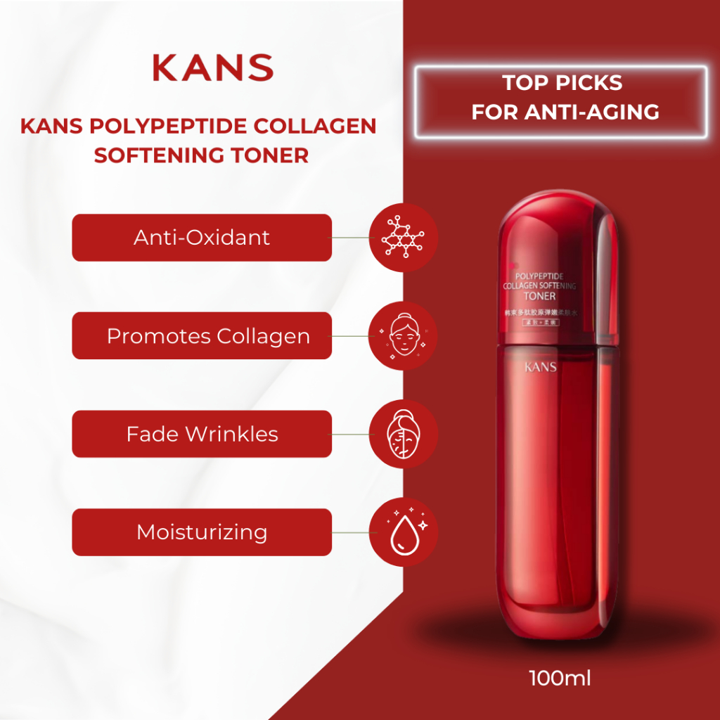 KANS Polypeptide Collagen Softening Toner (100ml) | Shopee Malaysia
