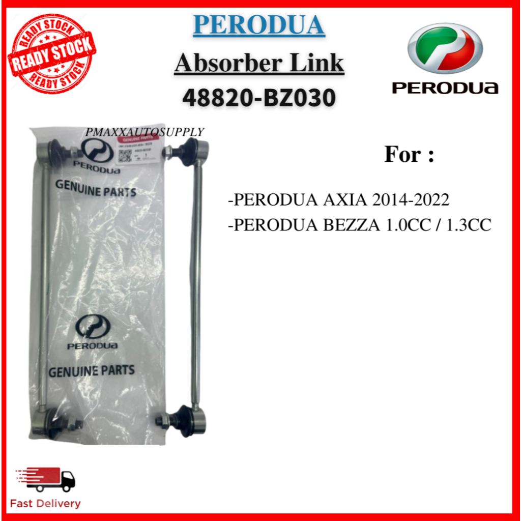 PERODUA AXIA / BEZZA FRONT ABSORBER LINK / STABILIZER LINK 48820-BZ030 ...