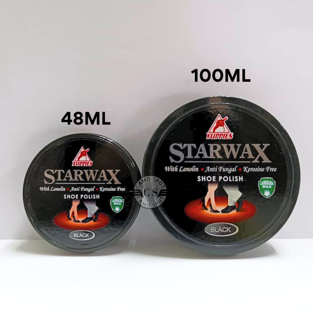 |CAMOSPOT| YUPPIES STARWAX PENGILAT KASUT 48ML DAN 100ML READY STOCK ...