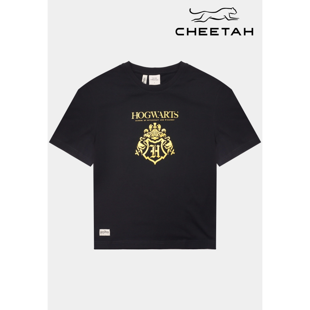 Cheetah Women Harry Potter Hogwarts Loose Fit Short Sleeve Graphic ...