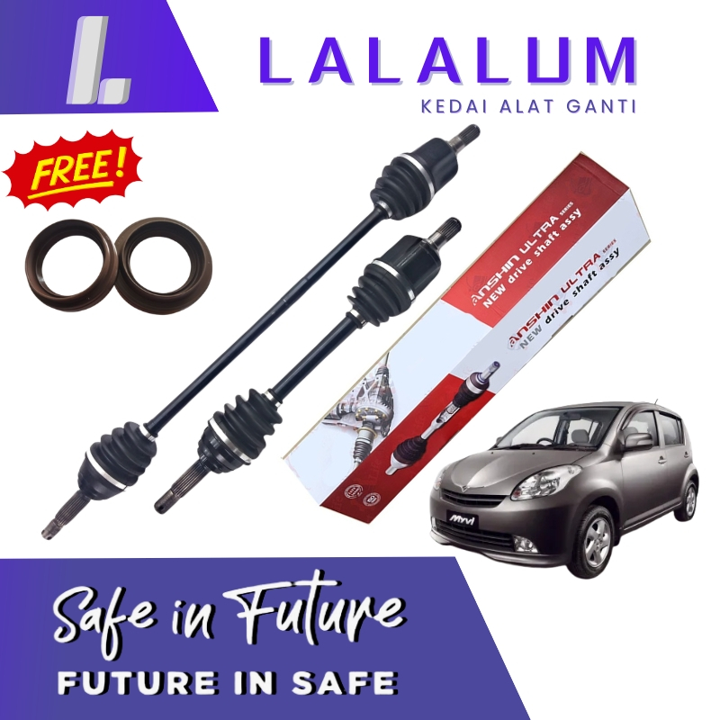Saiko Drive Shaft PERODUA MYVI OLD made in japan setahun warrenty (Free ...