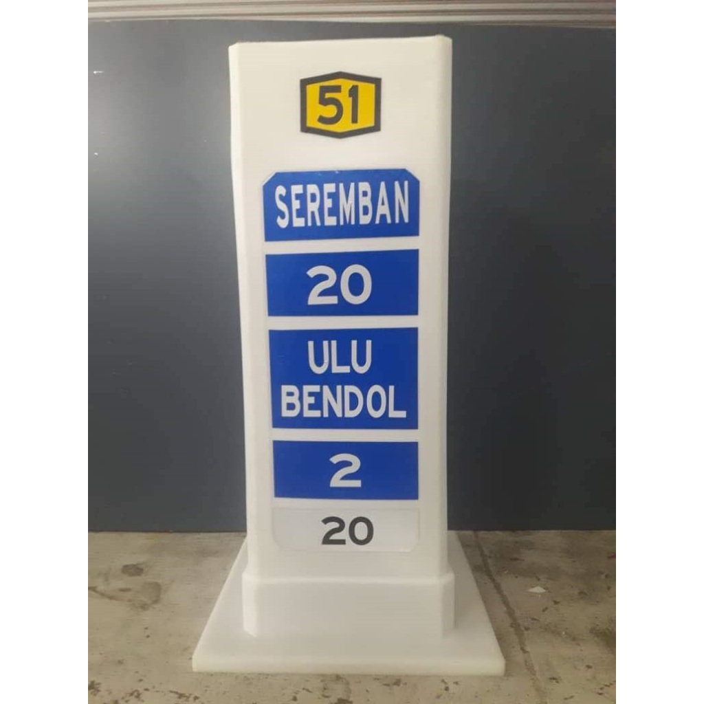Plastic PE Kilometer Post | Shopee Malaysia