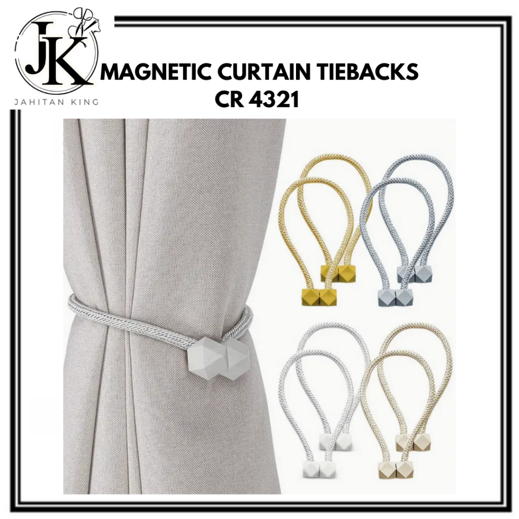 [Ready Stock] Magnetic Curtain Clip | Magnet Langsir | Magnetic Curtain ...