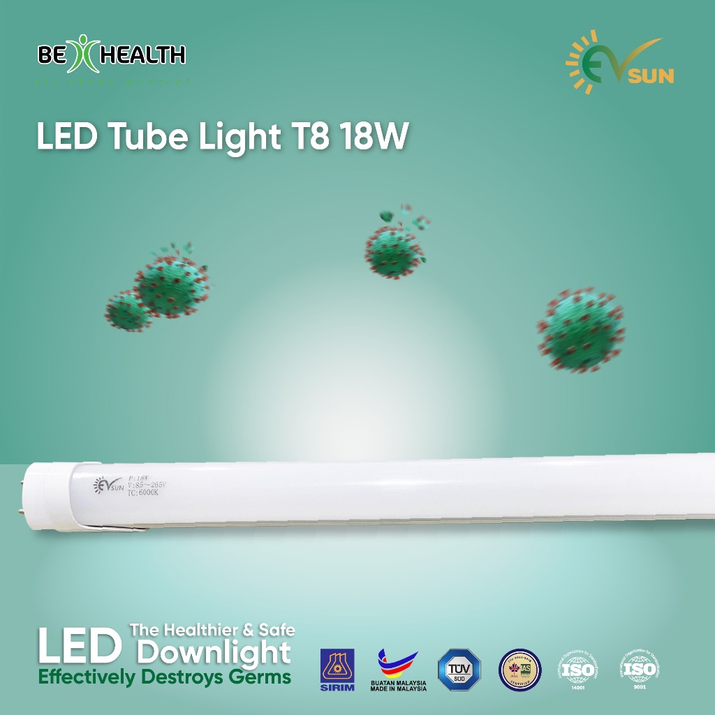 EV SUN LED TUBE LIGHT T8 ( 18W ) | Shopee Malaysia
