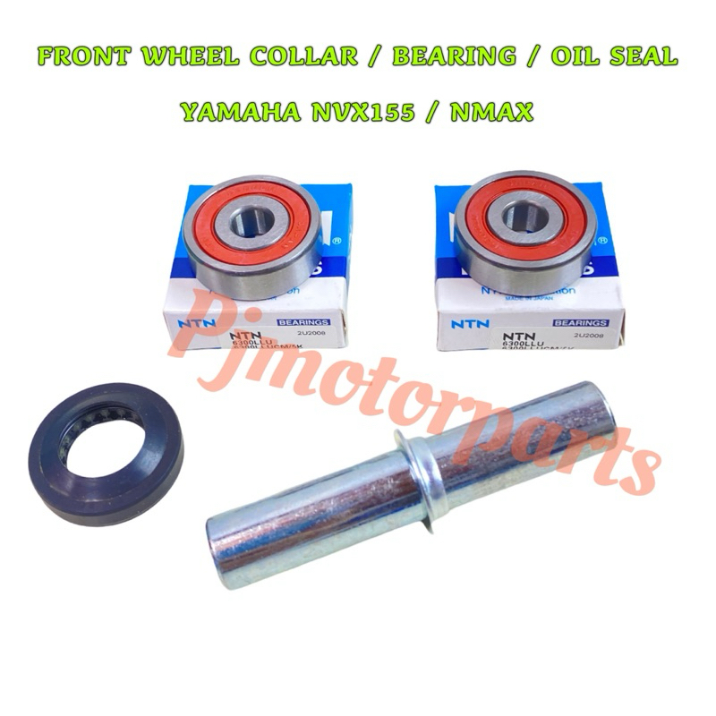 YAMAHA NVX155 V1 V2 V3 / NMAX - FRONT WHEEL COLLAR BUSH & BEARING RIM ...