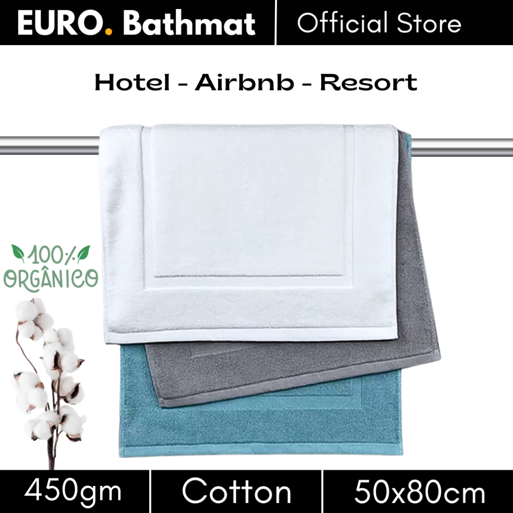 𝐔𝐭𝐡𝐨𝐩𝐢𝐚 𝐁𝐚𝐭𝐡𝐦𝐚𝐭 50x90cm Hotel Floor Mats Bathroom Carpet 100% Pure ...